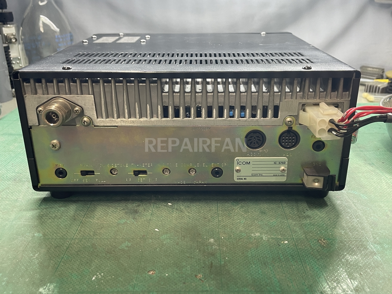 IC-x75 その4・575D 改造を戻す その他修理 – REPAIRFAN