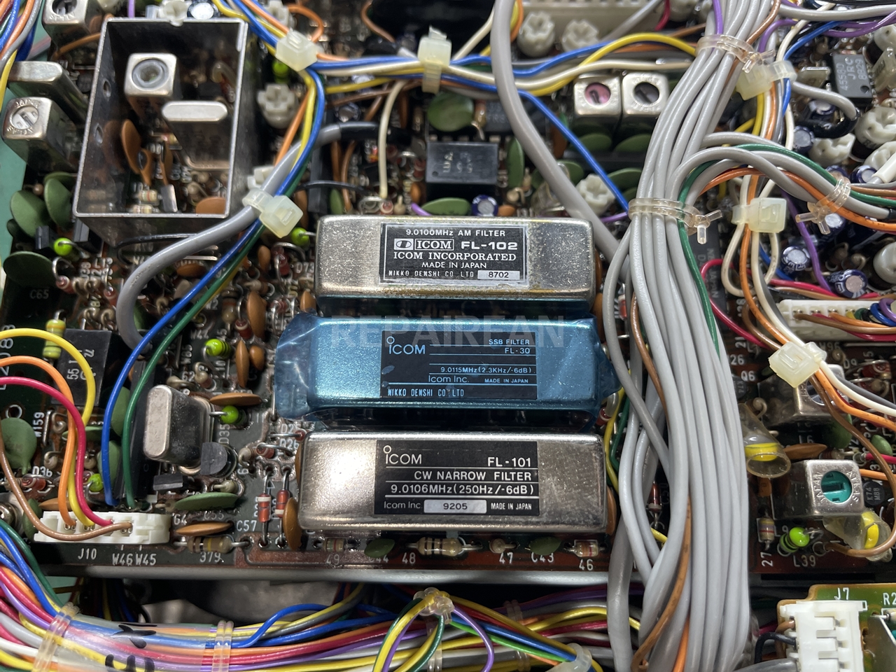 IC-x75 その4・575D 改造を戻す その他修理 – REPAIRFAN